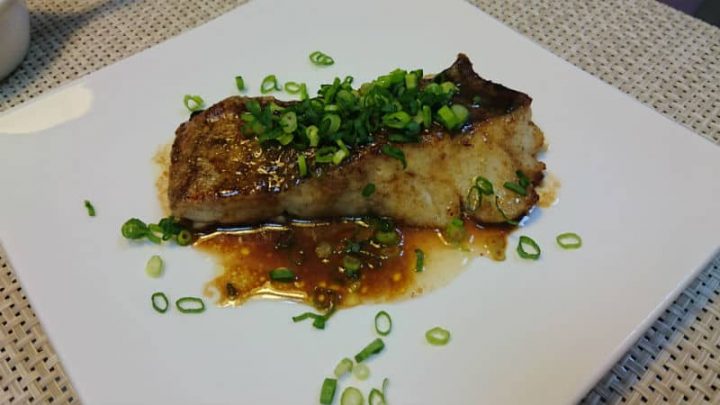 Pacific Cod With Butter And Ponzu Sauce - Tiny Kitchen Divas
