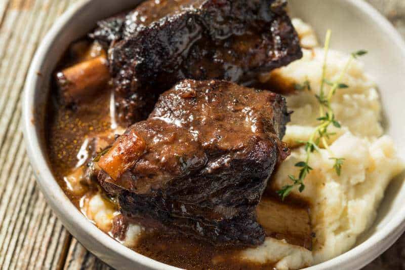 Tasty and Saucy Slow Cooker Beef Ribs Recipe - Tiny Kitchen Divas