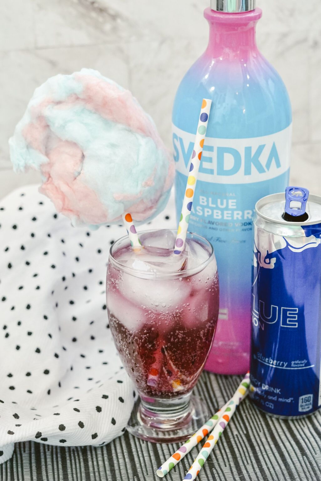 Spiked Blueberry Red Bull Recipe - Tiny Kitchen Divas