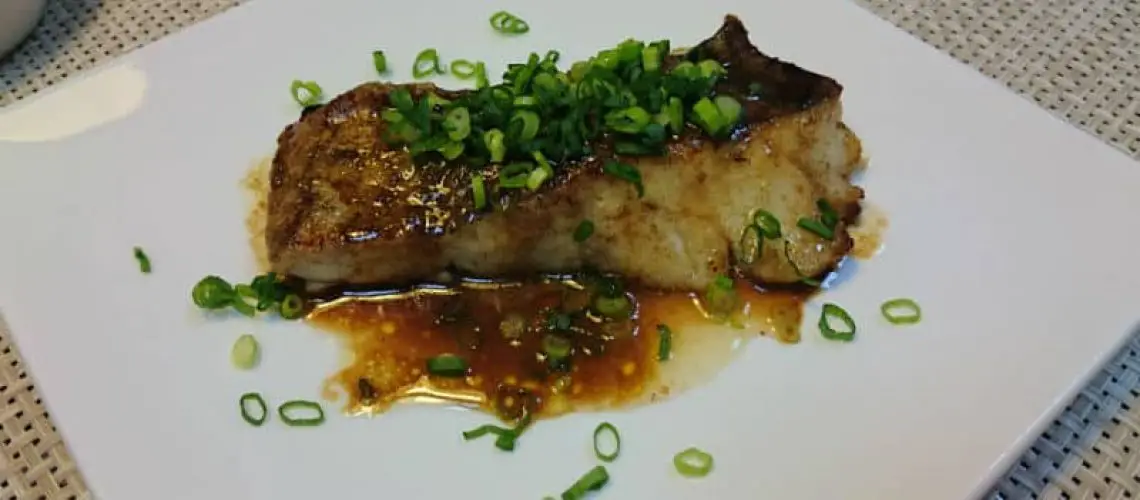 Pacific Cod With Butter And Ponzu Sauce | Tiny Kitchen Divas